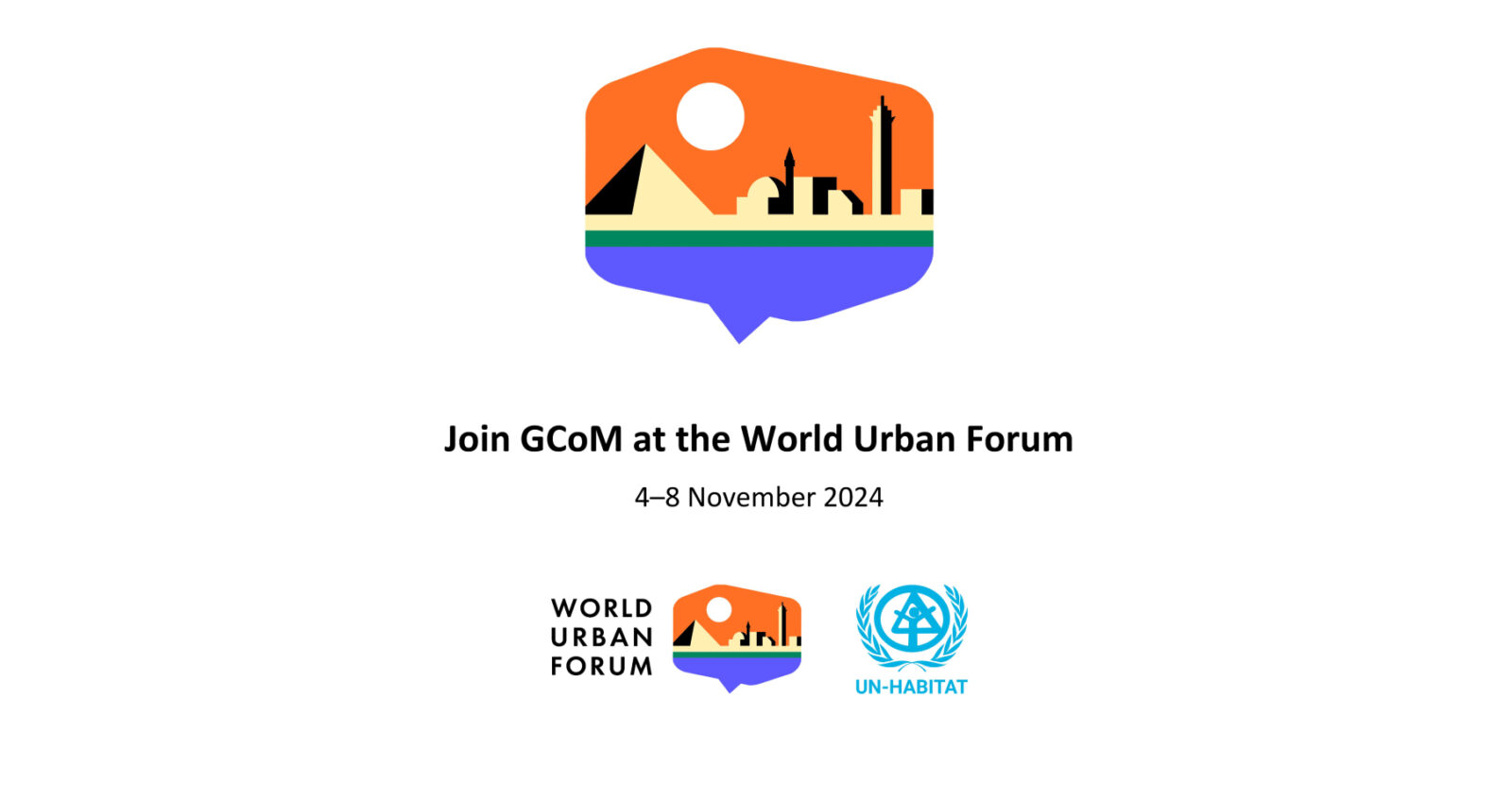 Join GCoM at the World Urban Forum - Global Covenant of Mayors